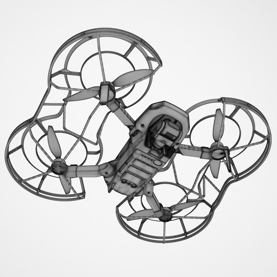 Dji Mavic Mini 3D Model - TurboSquid 1525021