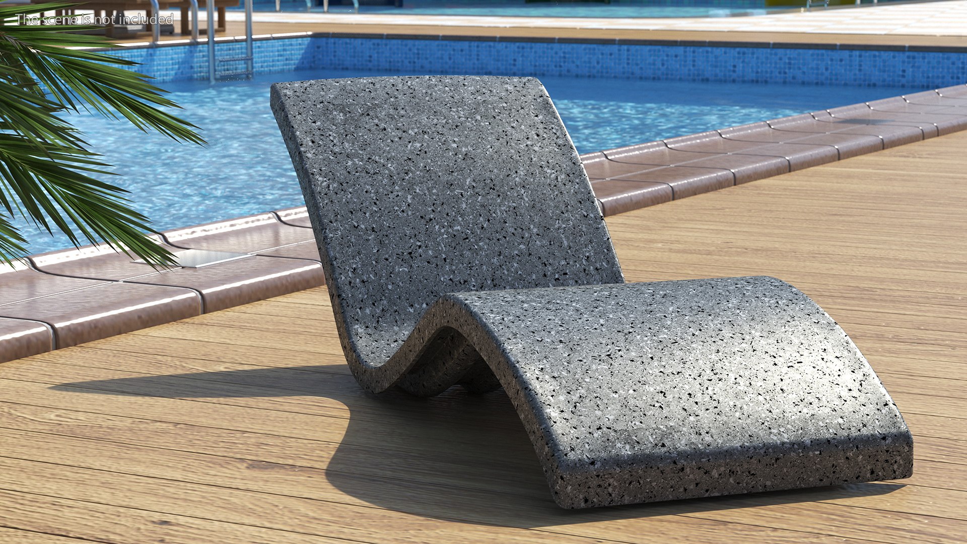 3D Model Destination Lounger For Pool Starry Night - TurboSquid 1951004