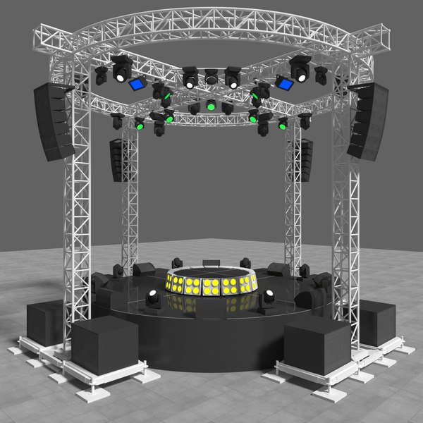Outdoor Stage 3D Models for Download | TurboSquid