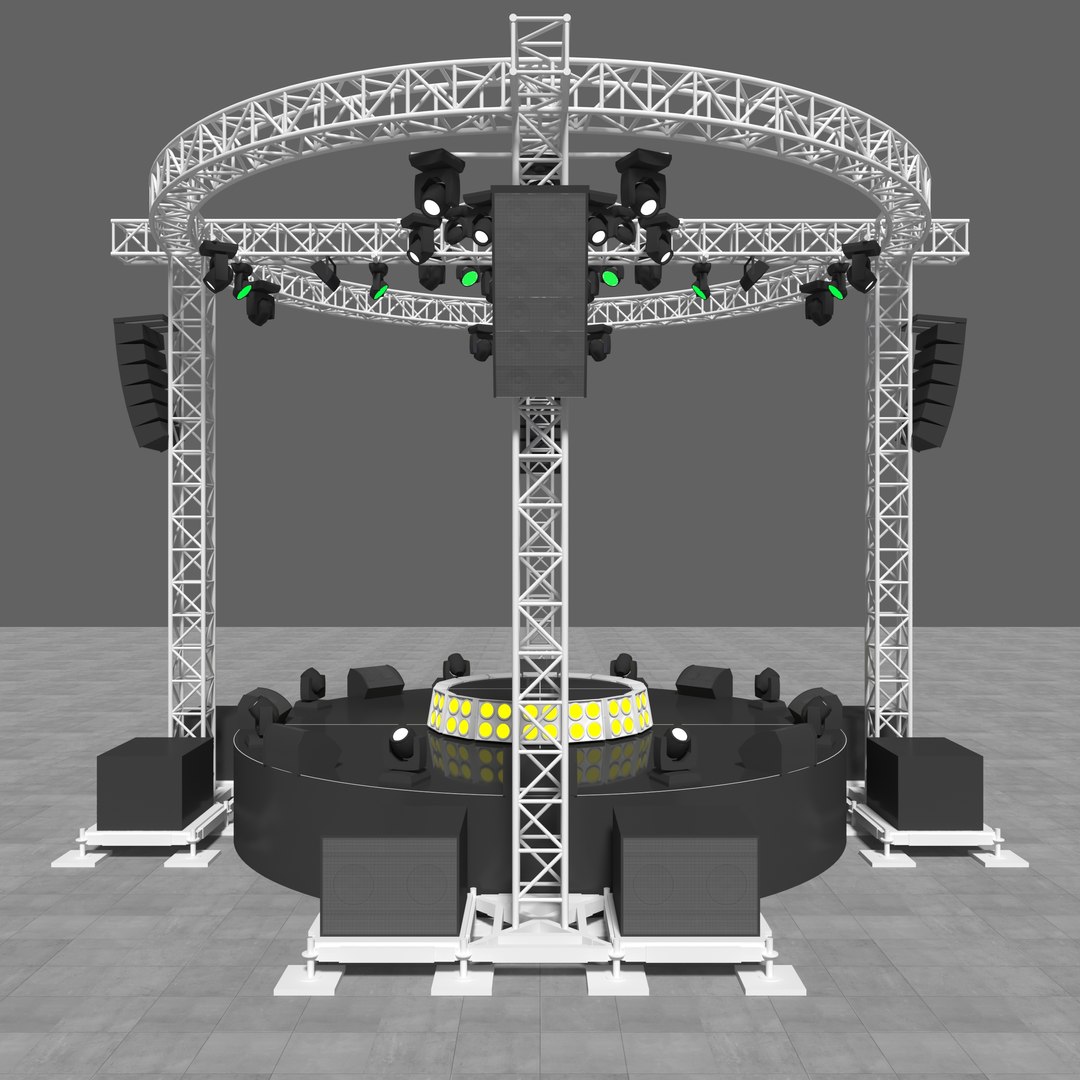 Stage 1 - 360 Degree 3D - TurboSquid 1860964