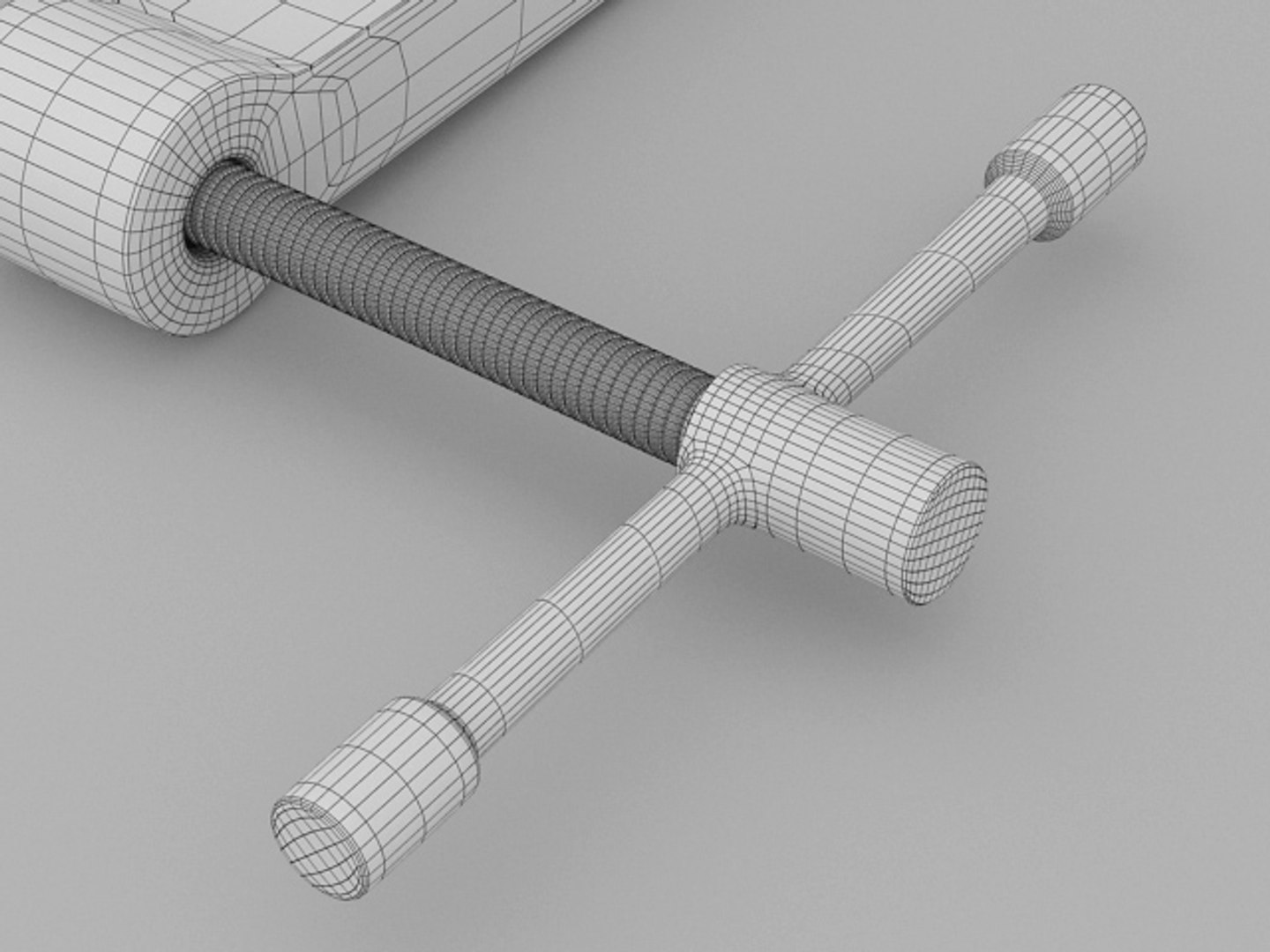 C Clamp 3d Model