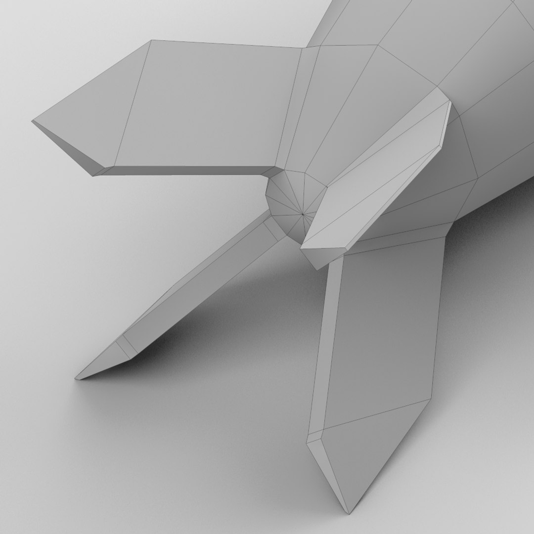 3d Model Cartoon Nuclear