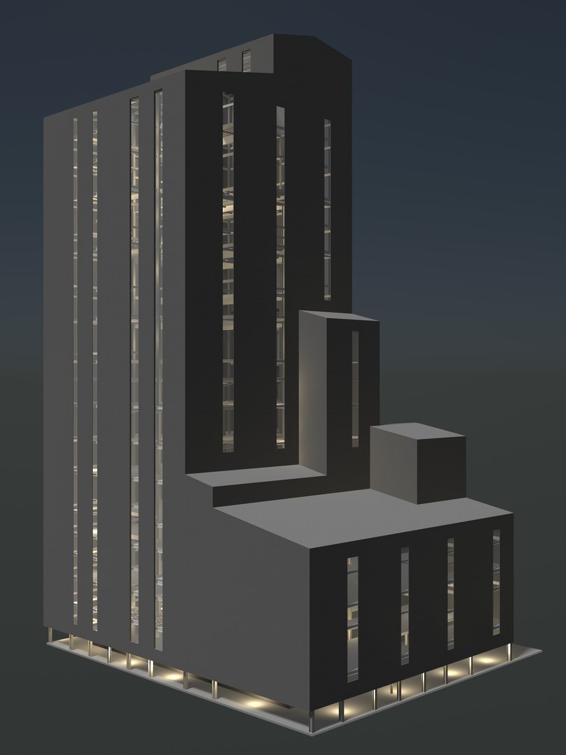 3D Industrial Factory Tower 25i01 - TurboSquid 2333116