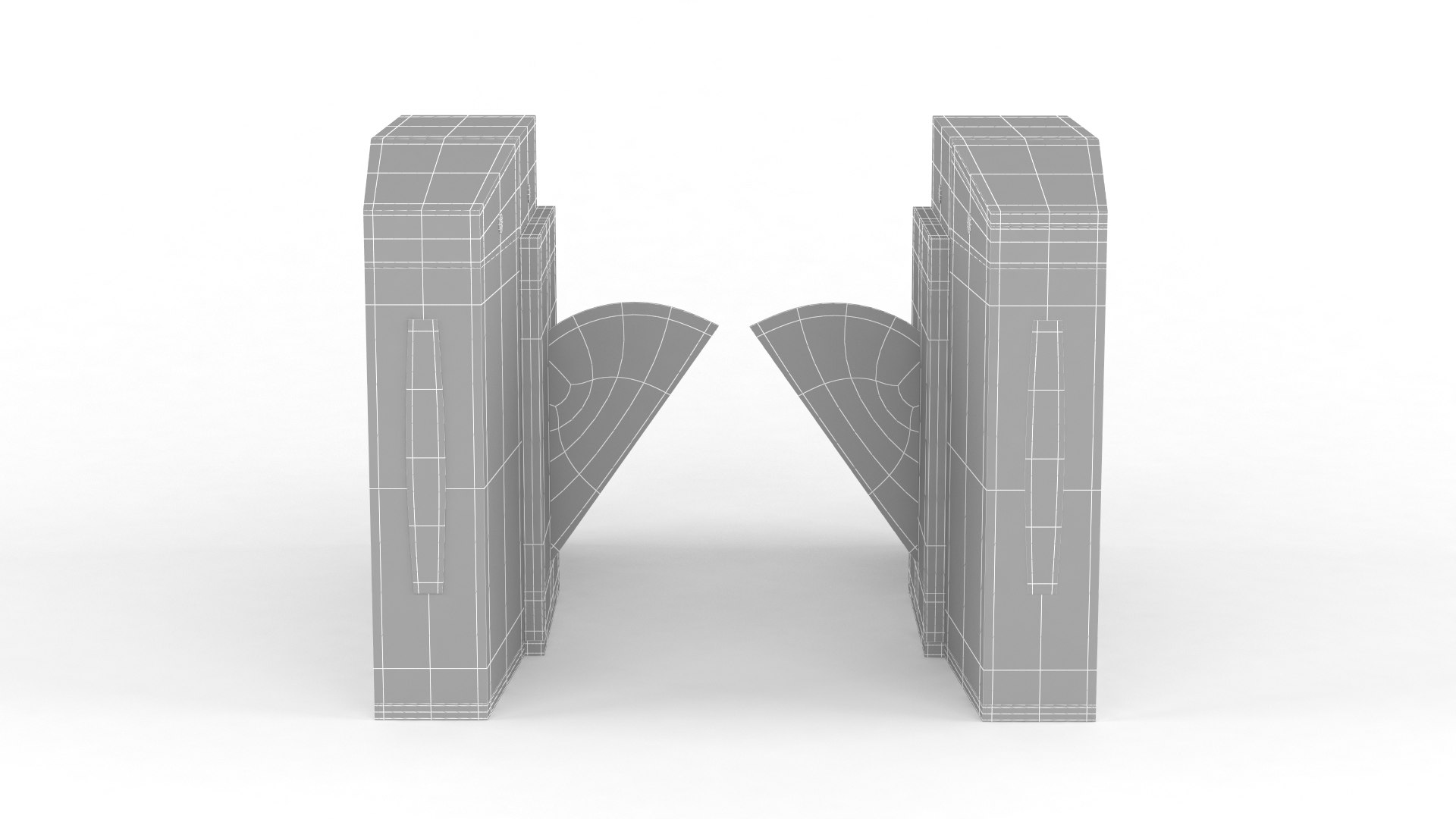 3D Turnstile Gate - TurboSquid 2230005