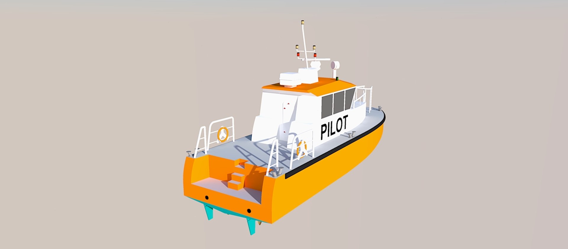 Pilot Boat Model - TurboSquid 1468984