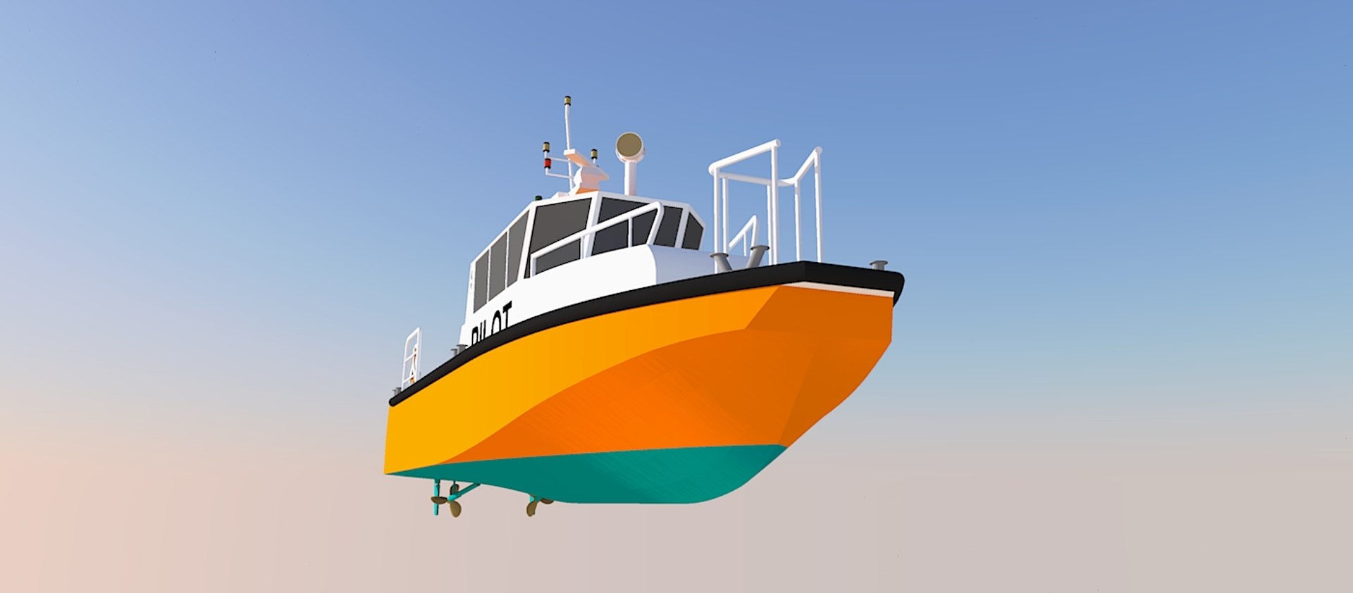 Pilot Boat Model - TurboSquid 1468984