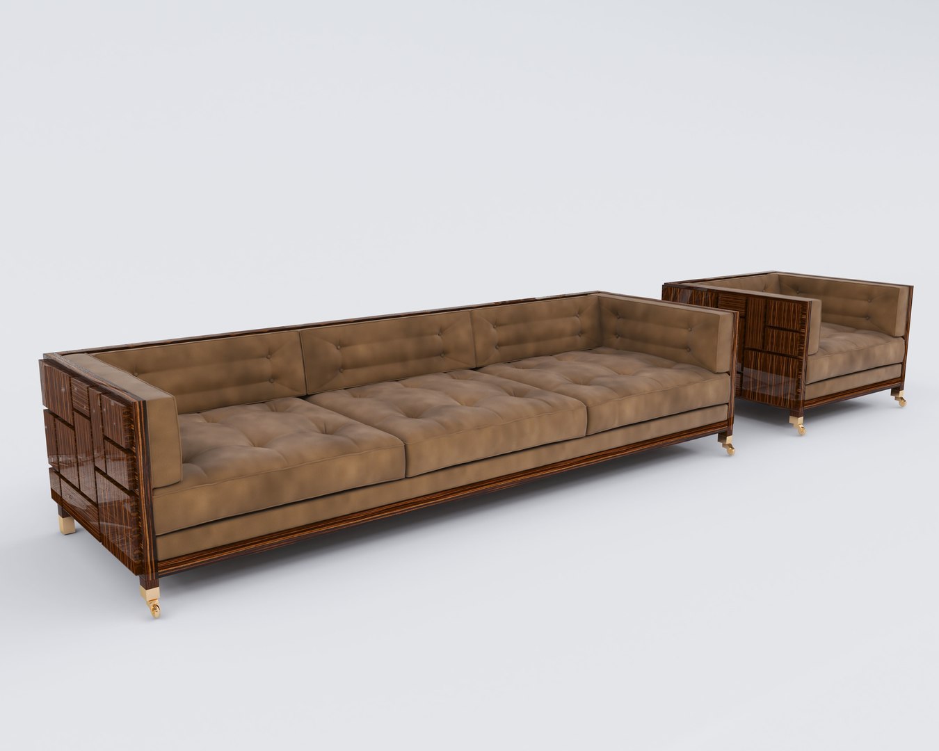 Mal Sofa-Club Chair model - TurboSquid 2182309