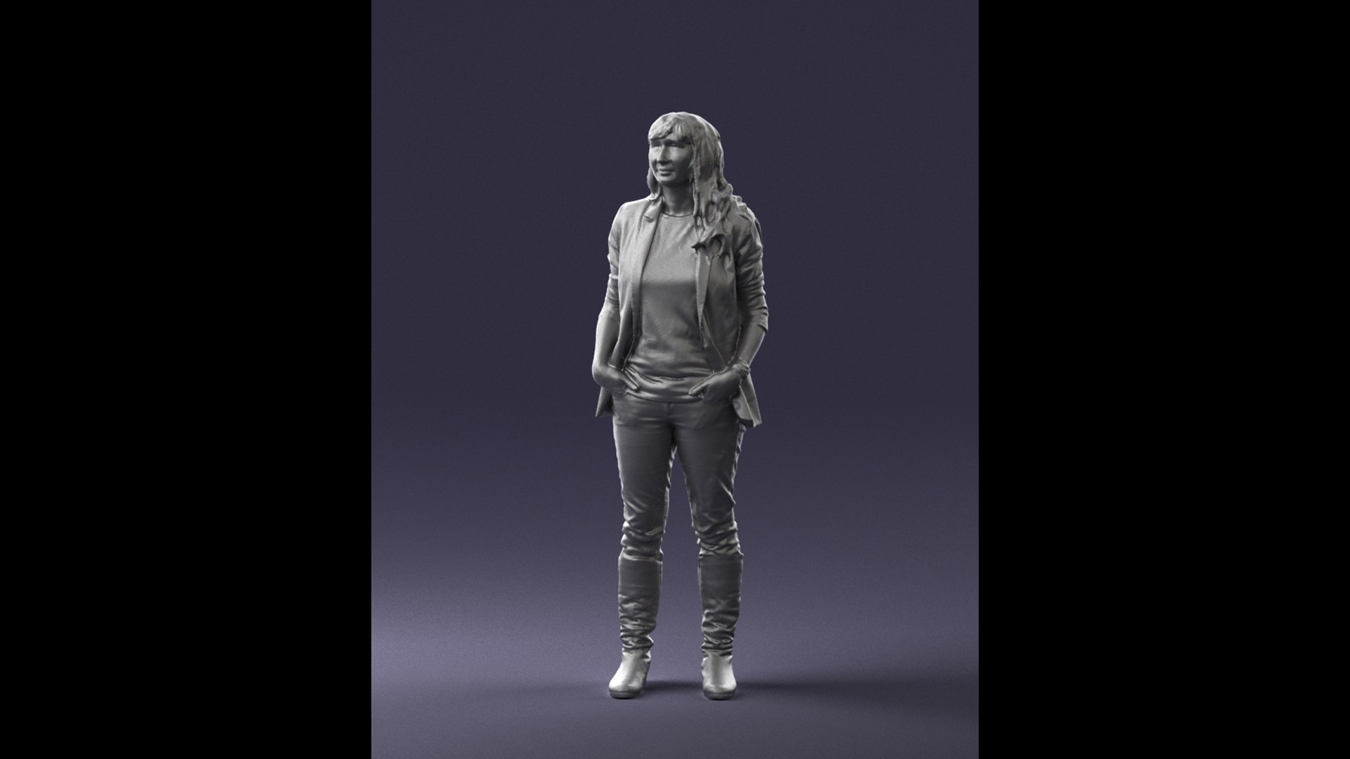 Scanned Realistic Human 3D Model - TurboSquid 1701709