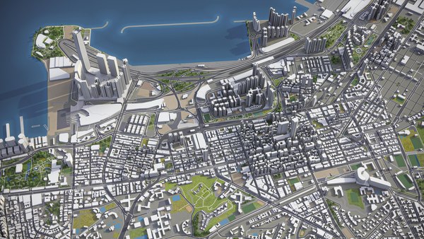 Hong kong 3D model - TurboSquid 1334433