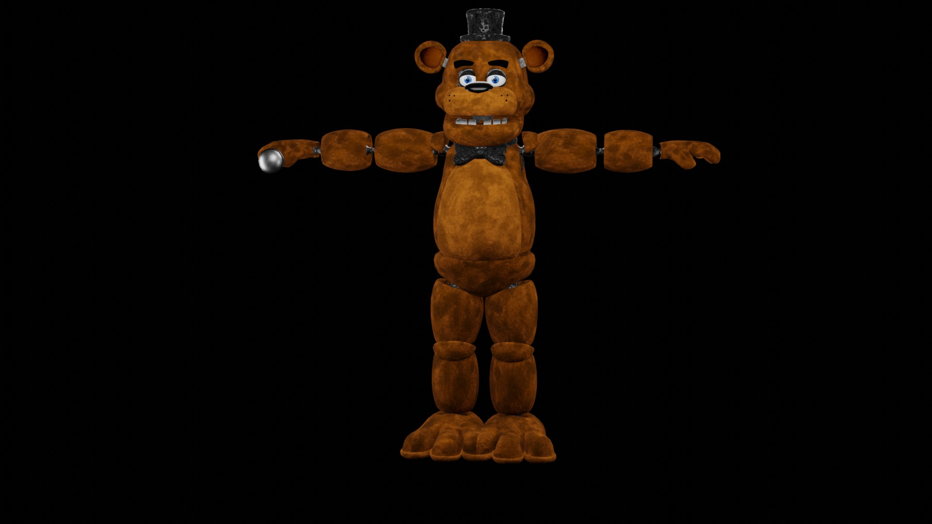 Fnaf Freddy Fazbear Model - TurboSquid 2099576