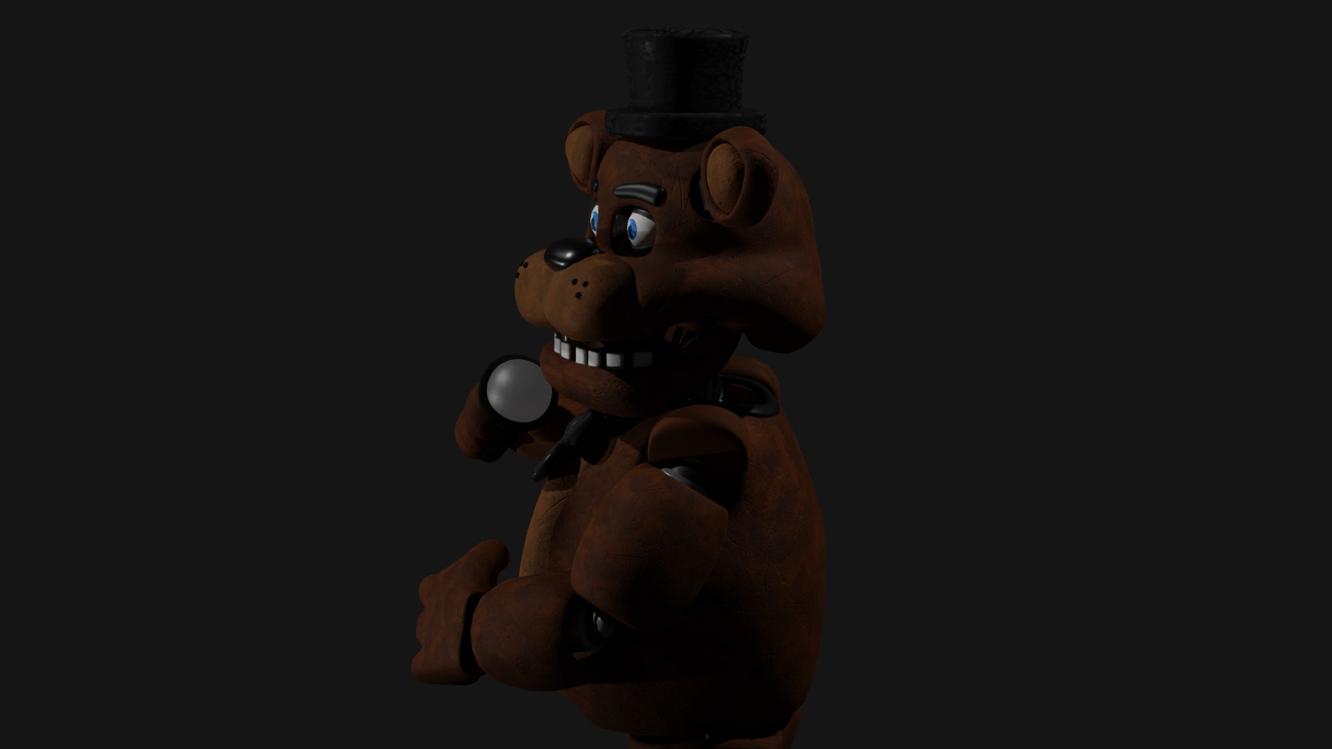 Fnaf Freddy Fazbear model - TurboSquid 2099576