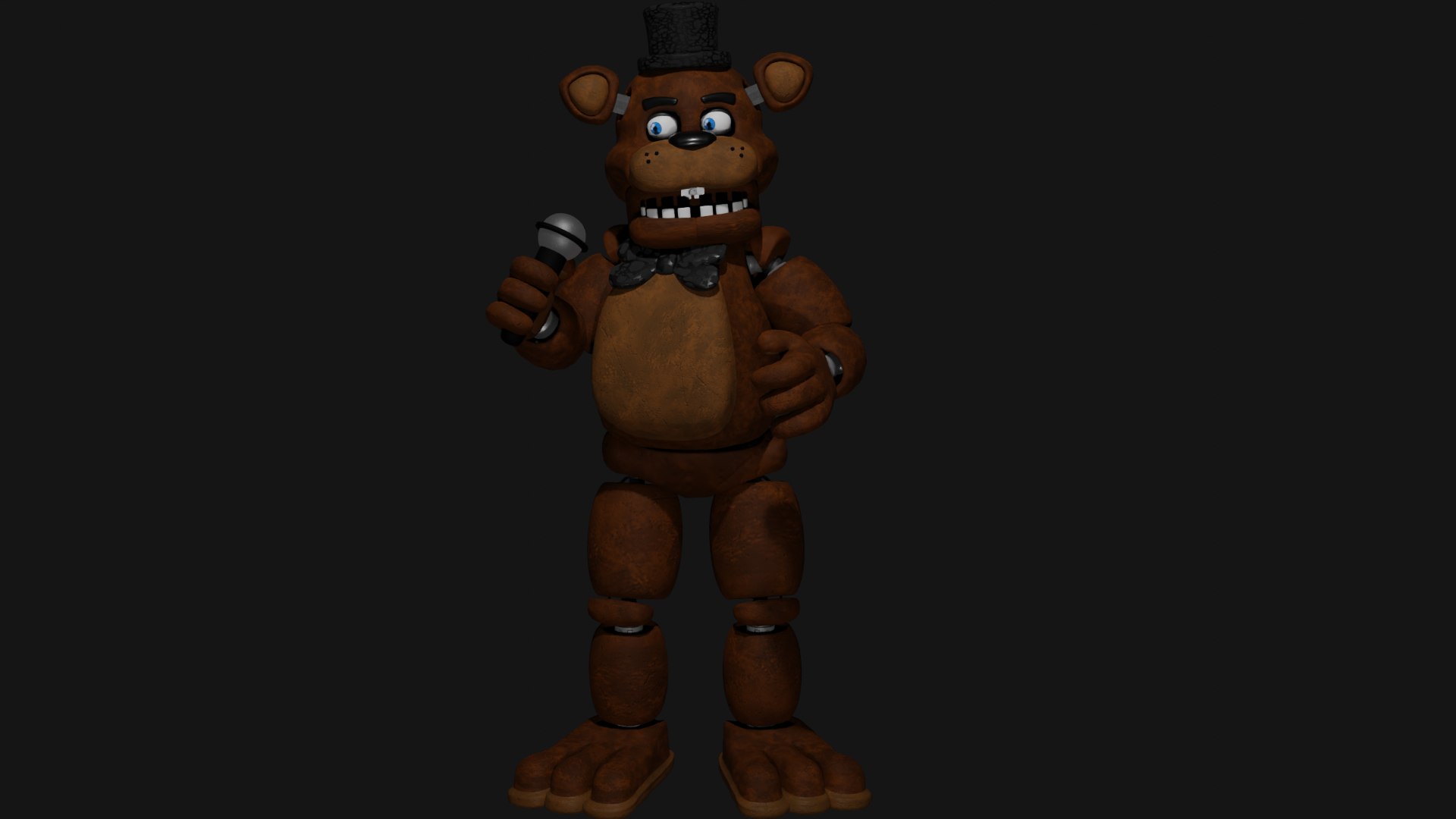 Fnaf Freddy Fazbear model - TurboSquid 2099576