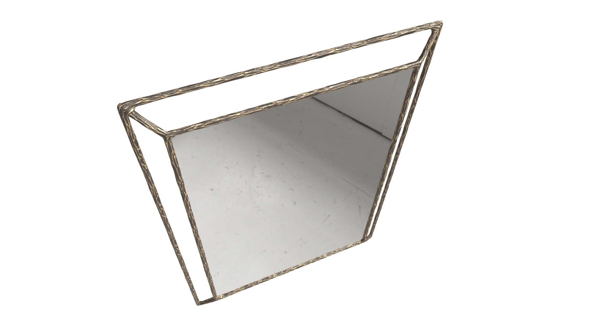 3D Restoration Hardware Thaddeus Open Beveled Mirror Model - TurboSquid ...