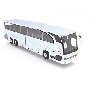 coach bus 3d model
