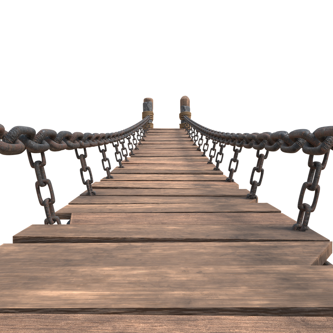 3D Drawbridge Bridge - TurboSquid 1220543