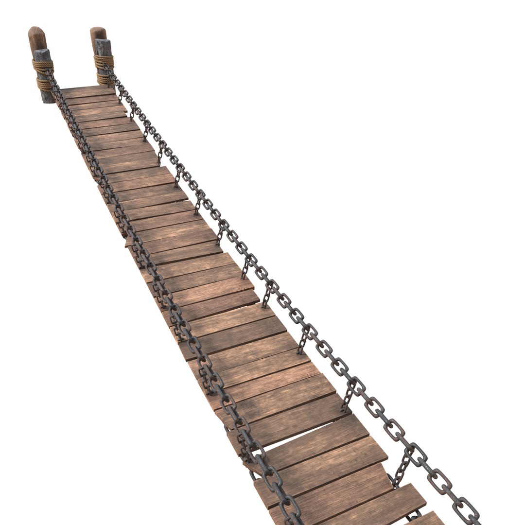 3D drawbridge bridge - TurboSquid 1220543