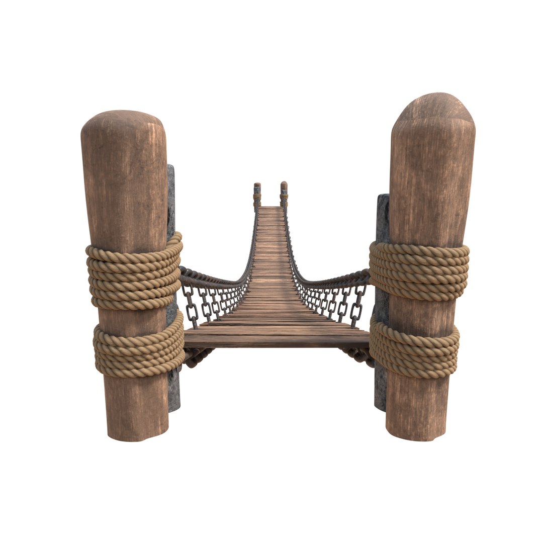 3D Drawbridge Bridge - TurboSquid 1220543