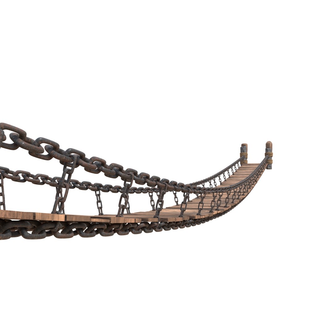 3D Drawbridge Bridge - TurboSquid 1220543