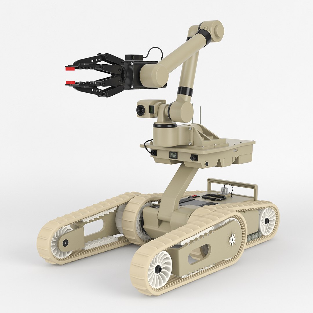 Irobot Robot 3d Max