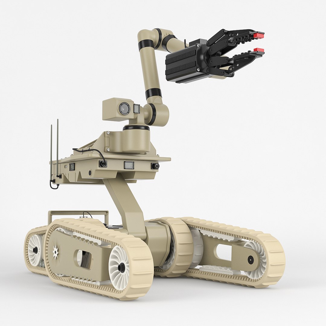 Irobot Robot 3d Max