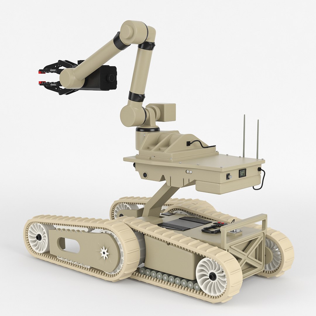 Irobot Robot 3d Max