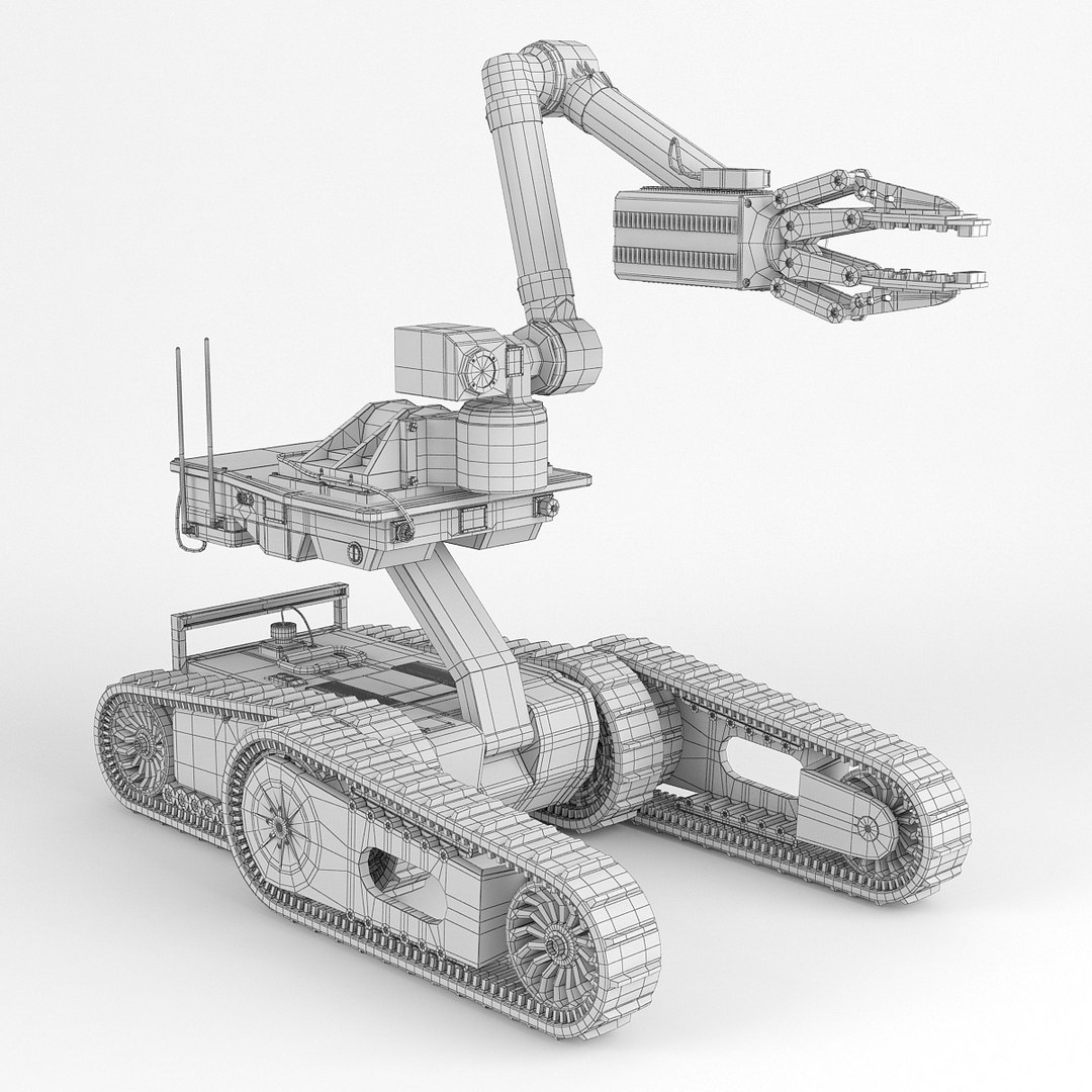 Irobot Robot 3d Max