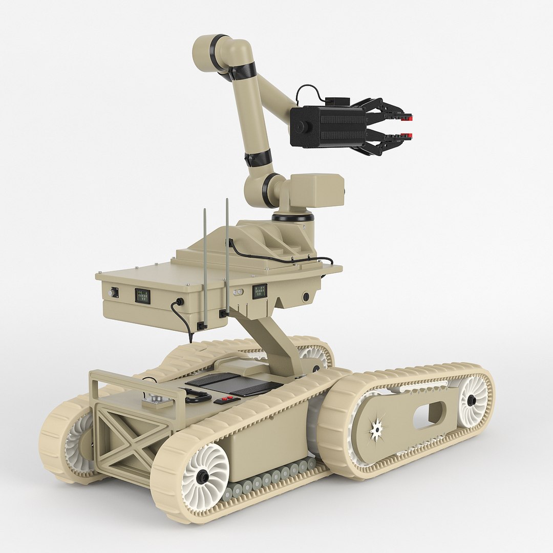 Irobot Robot 3d Max