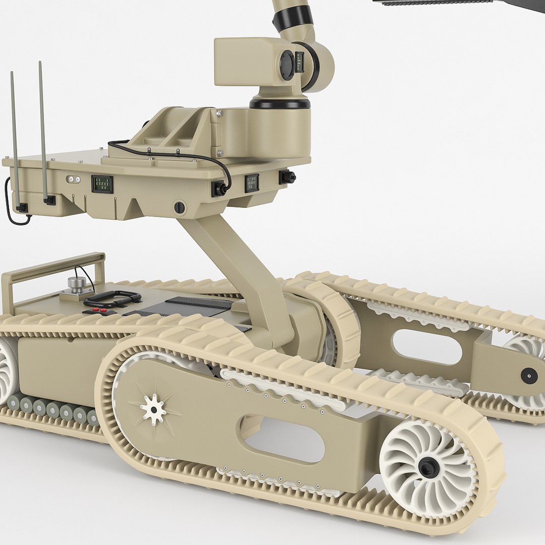 Irobot Robot 3d Max