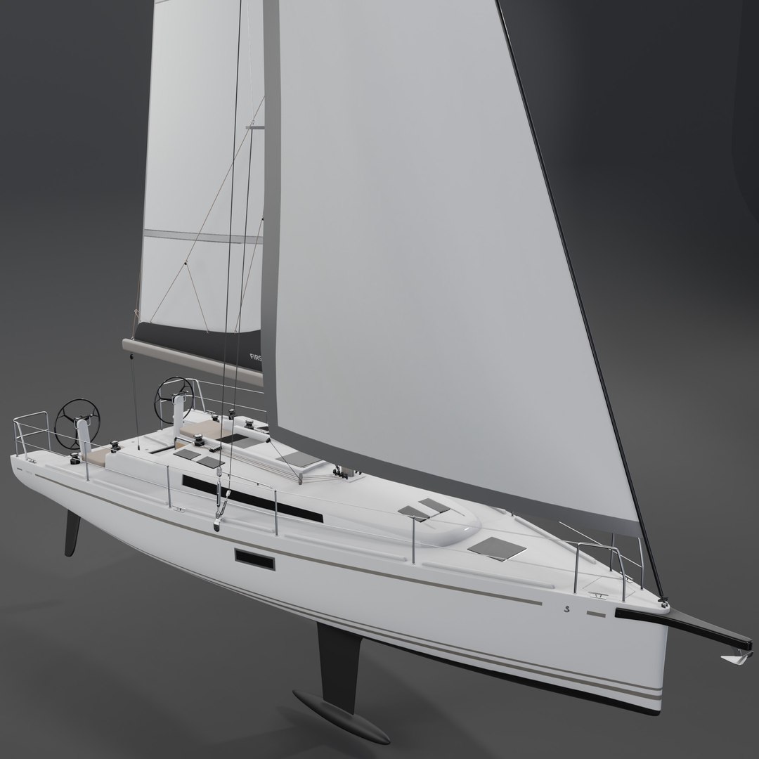 3D Beneteau First 36 Luxury 3D Yacht 3D Model Model - TurboSquid 2153106