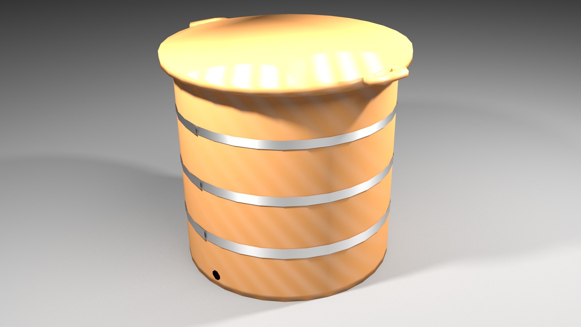 Wooden Water Tank 1 3D Model - TurboSquid 2026564
