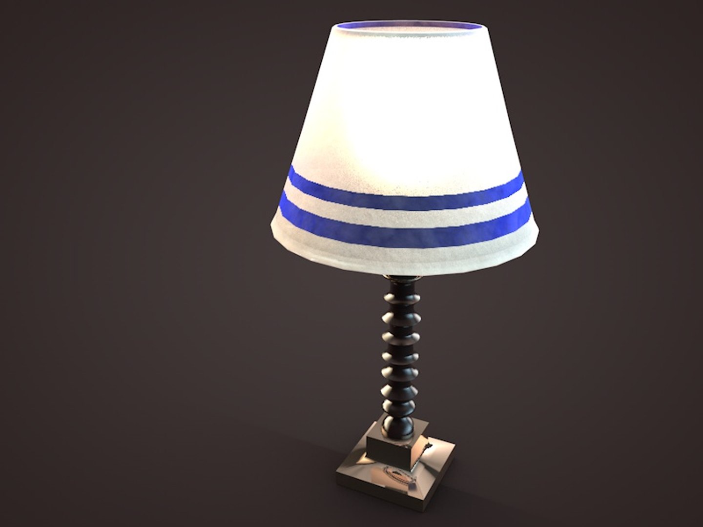 3d model indian lamp