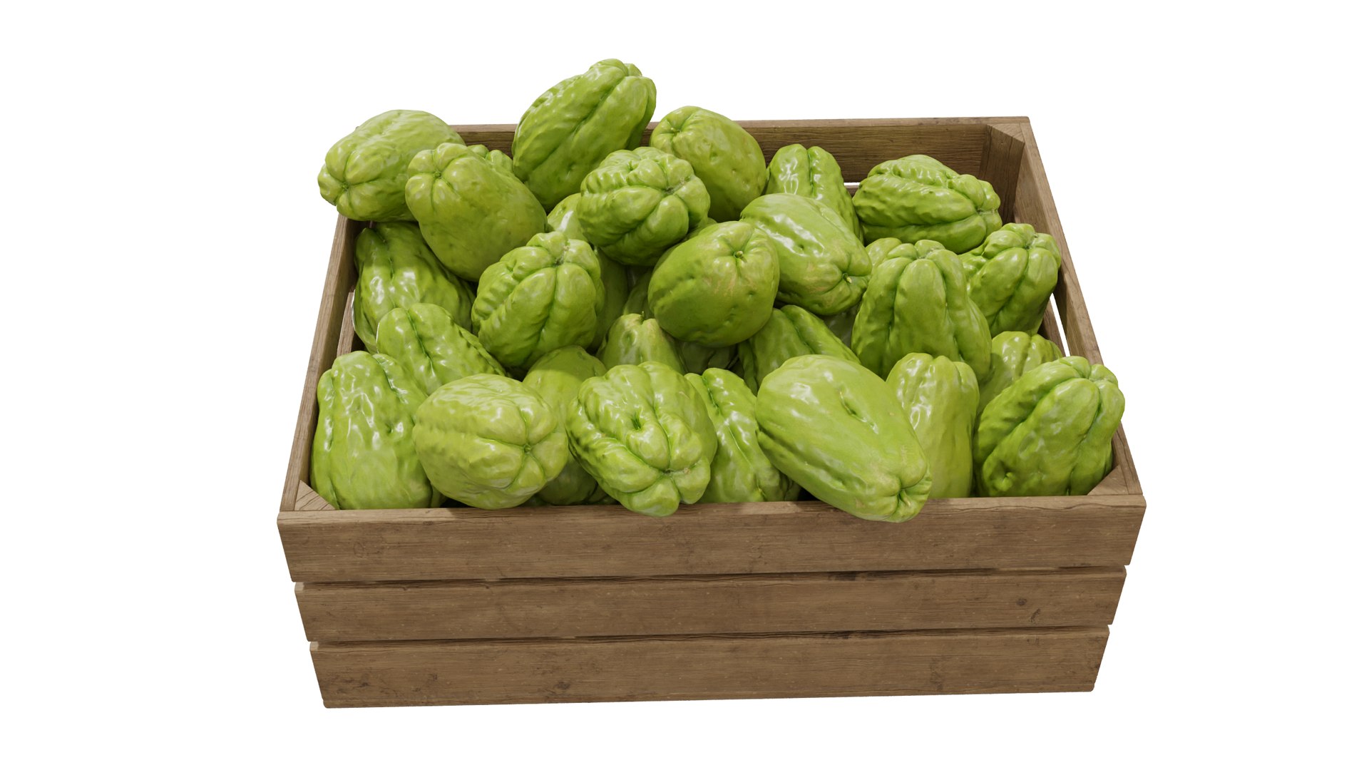 Chayote Crates Model - TurboSquid 1967309