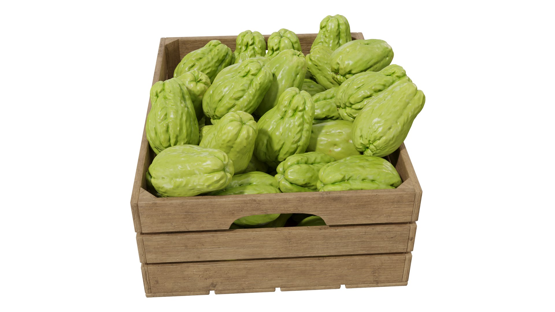 Chayote Crates Model - TurboSquid 1967309
