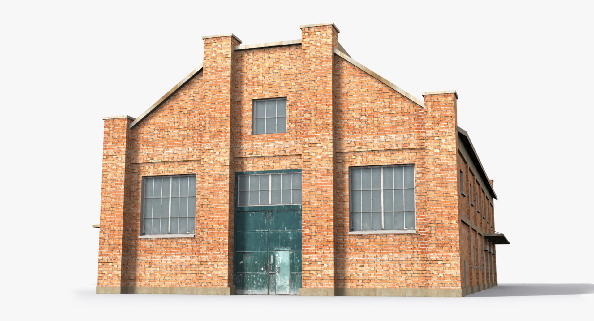 Ready warehouse factory 3D model - TurboSquid 1547799