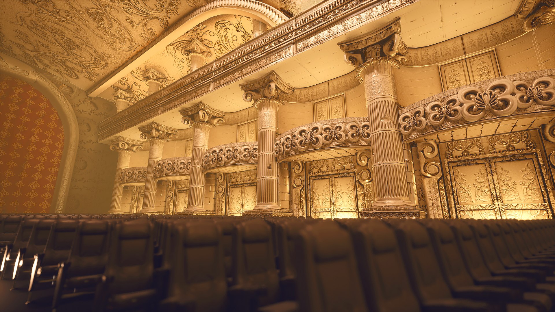 UE5 Symphony Hall Low Polygon Set 3D Model - TurboSquid 2305744