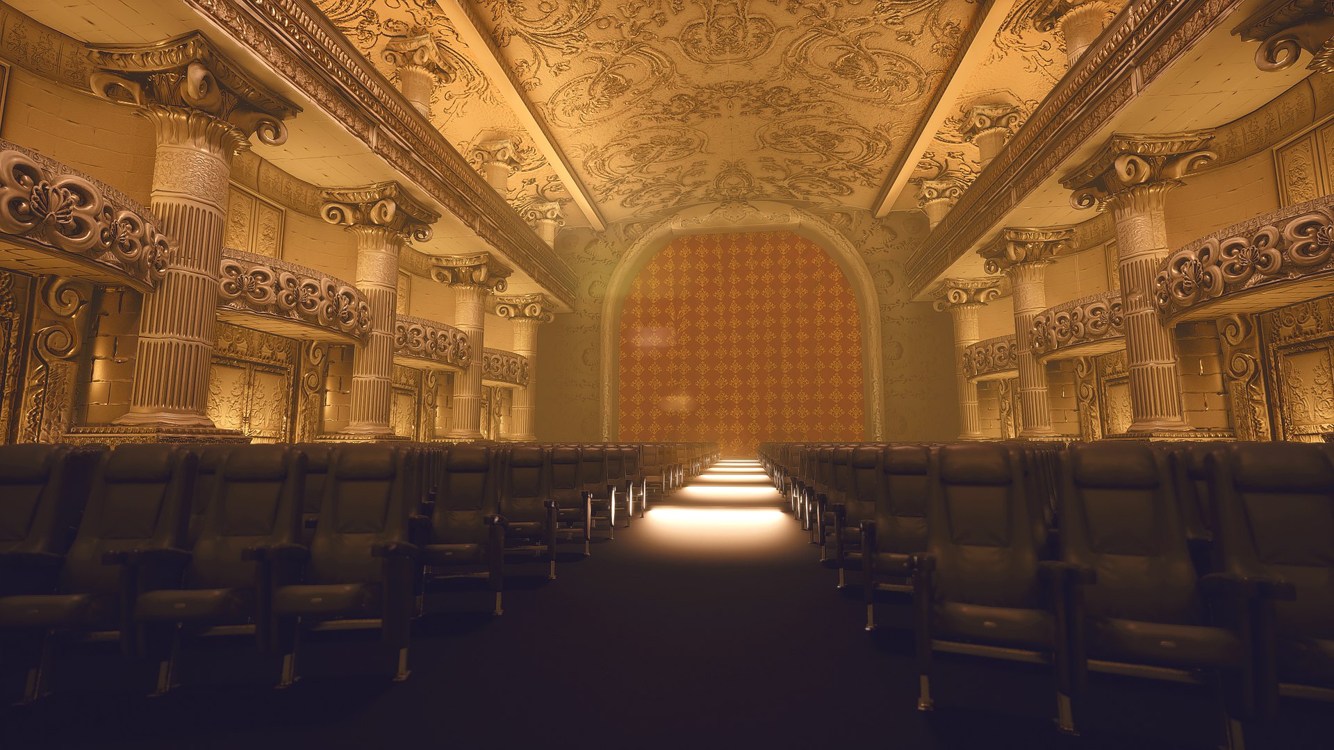 UE5 Symphony Hall Low Polygon Set 3D Model - TurboSquid 2305744