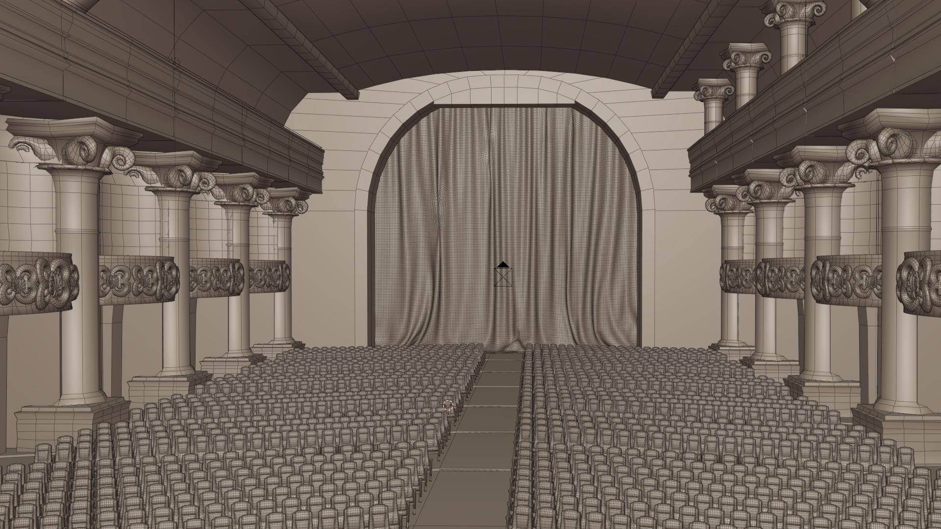 UE5 Symphony Hall Low Polygon Set 3D Model - TurboSquid 2305744