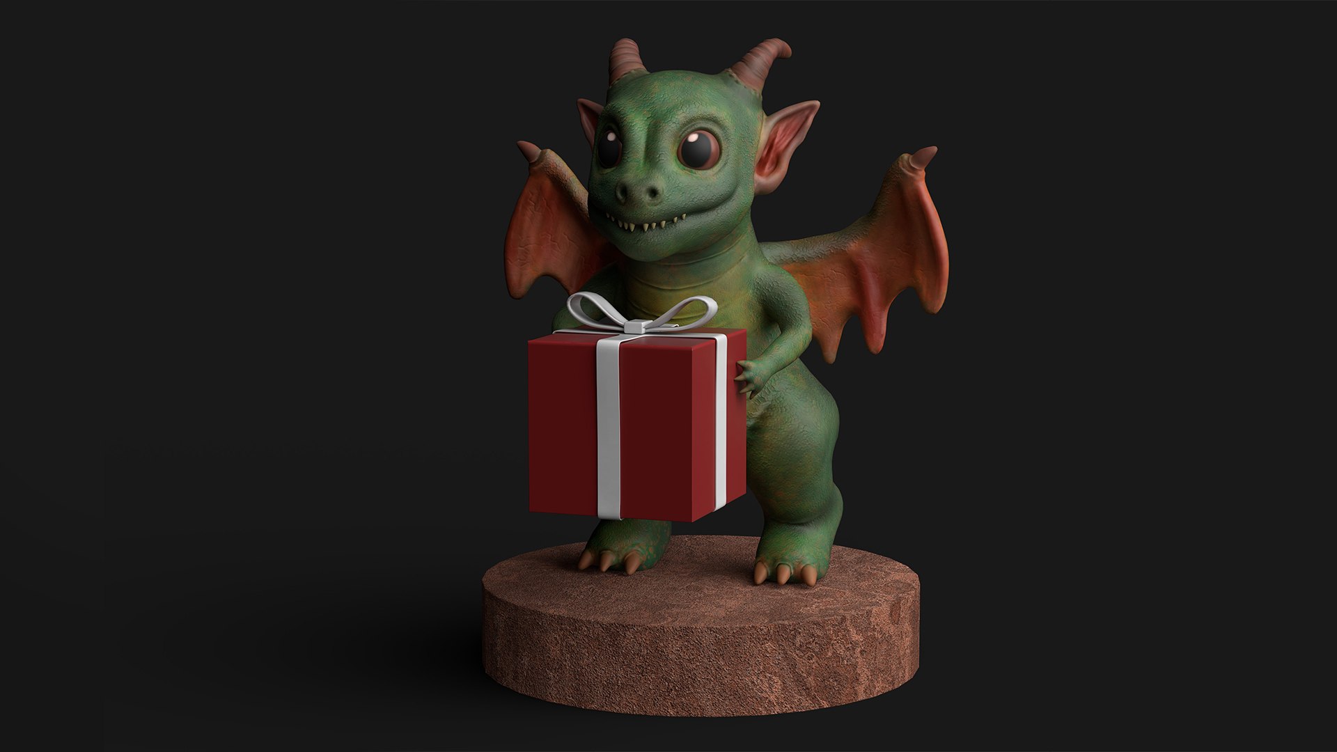 3D Little dragon model - TurboSquid 2178563