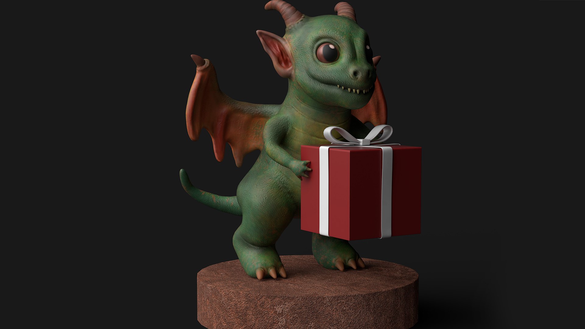 3D Little dragon model - TurboSquid 2178563