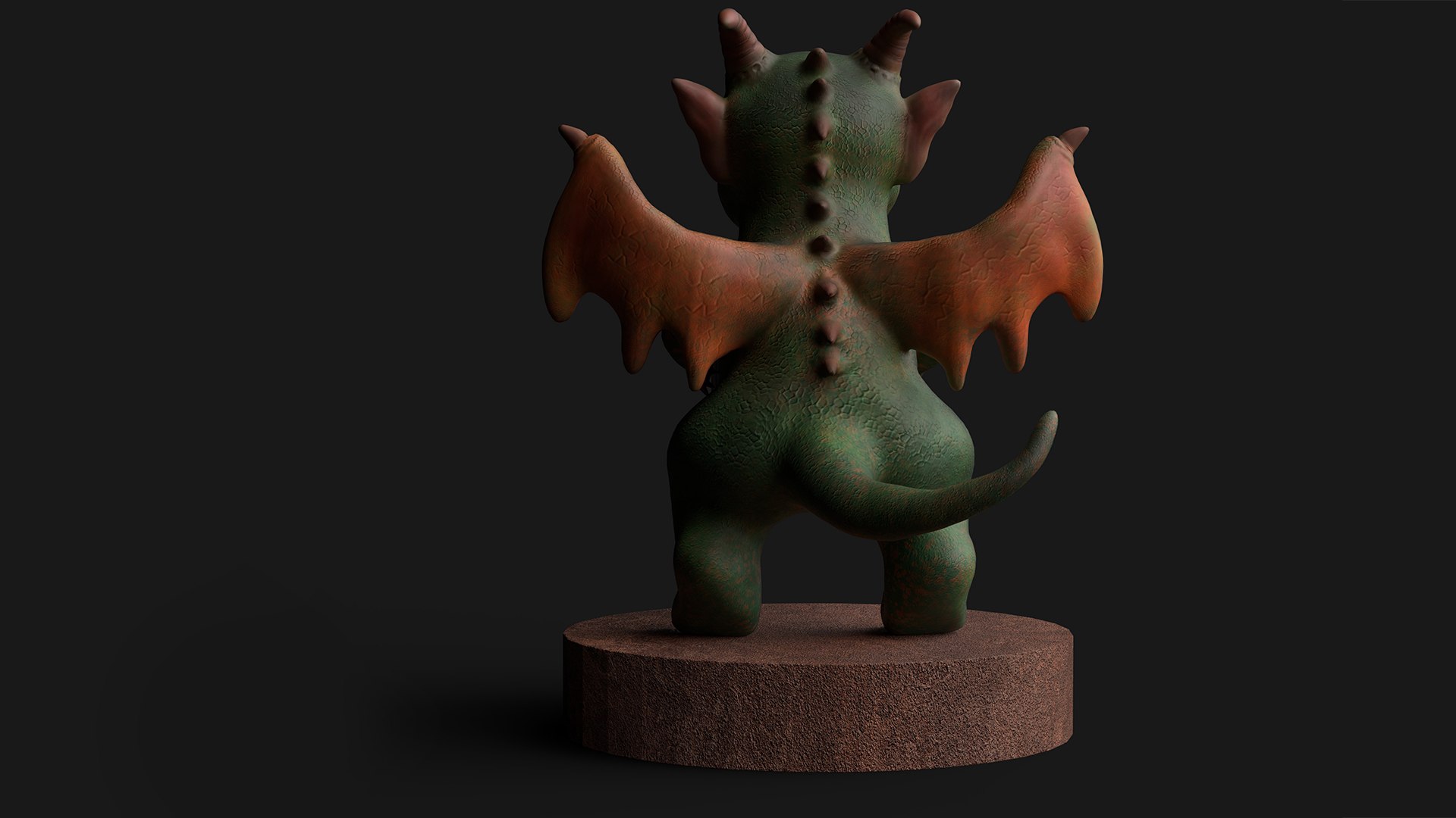 3D Little dragon model - TurboSquid 2178563
