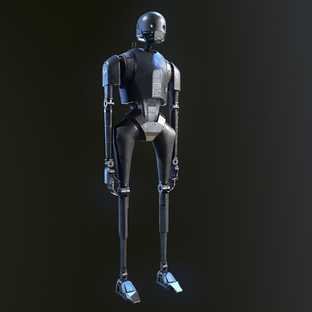 3D K-2SO Star Wars Model - TurboSquid 2198003