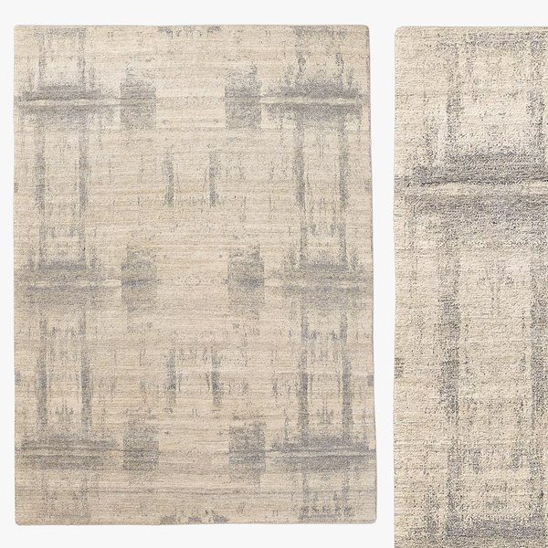 3D model AXIS HAND-KNOTTED WOOL RUG - TurboSquid 1978464