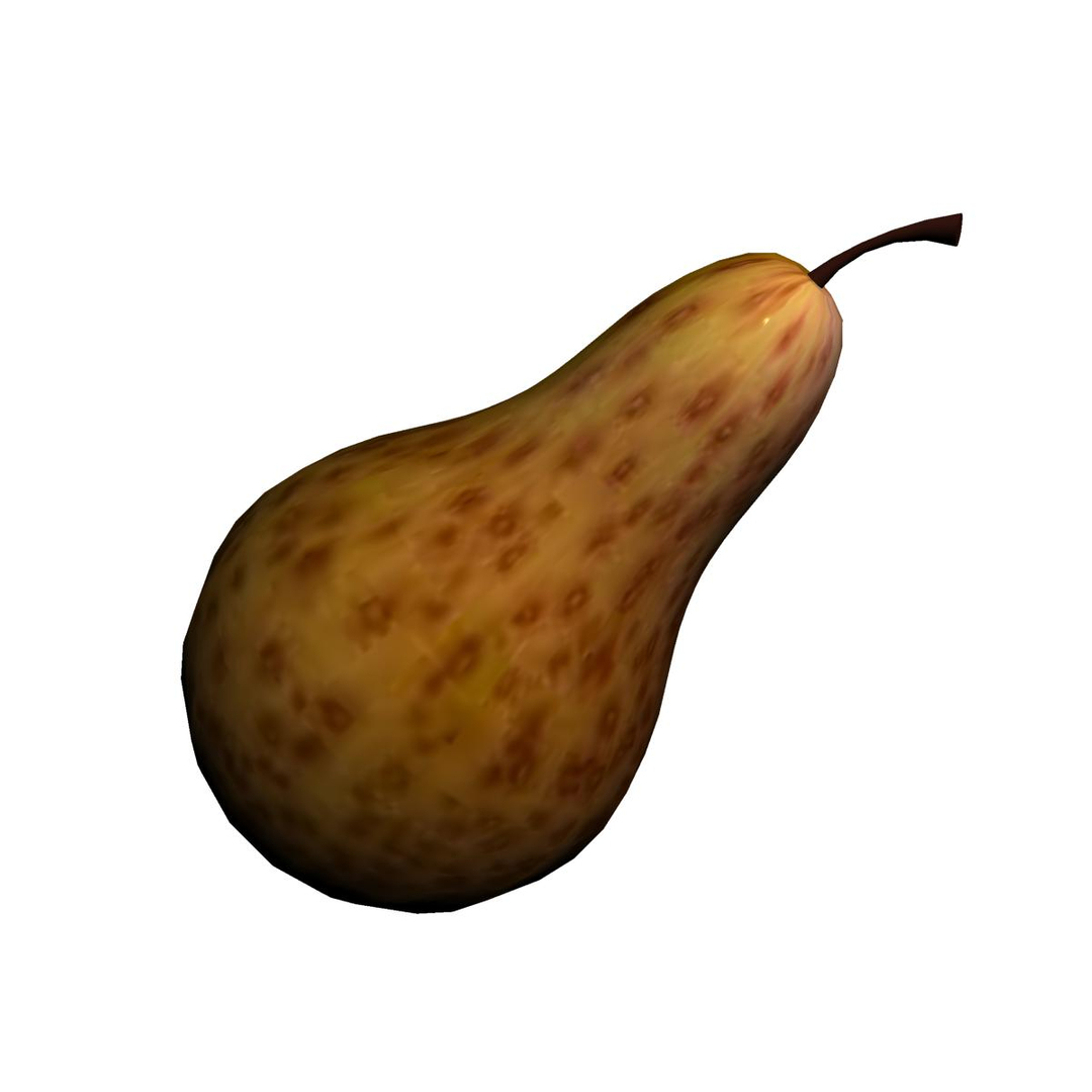Free Pear Fruit Food Model - TurboSquid 1659213