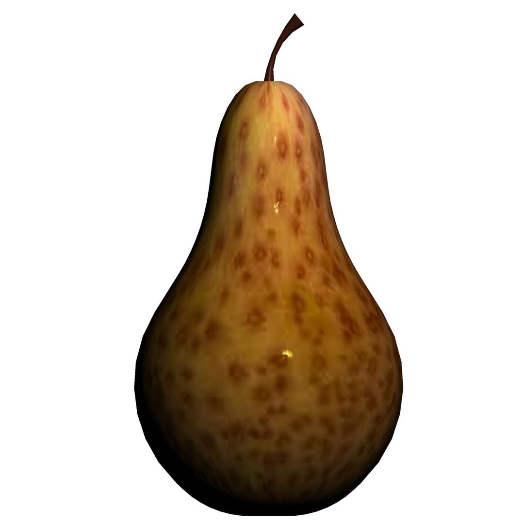 Free Pear Fruit Food Model - TurboSquid 1659213