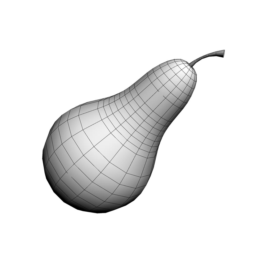 Free Pear Fruit Food Model - TurboSquid 1659213