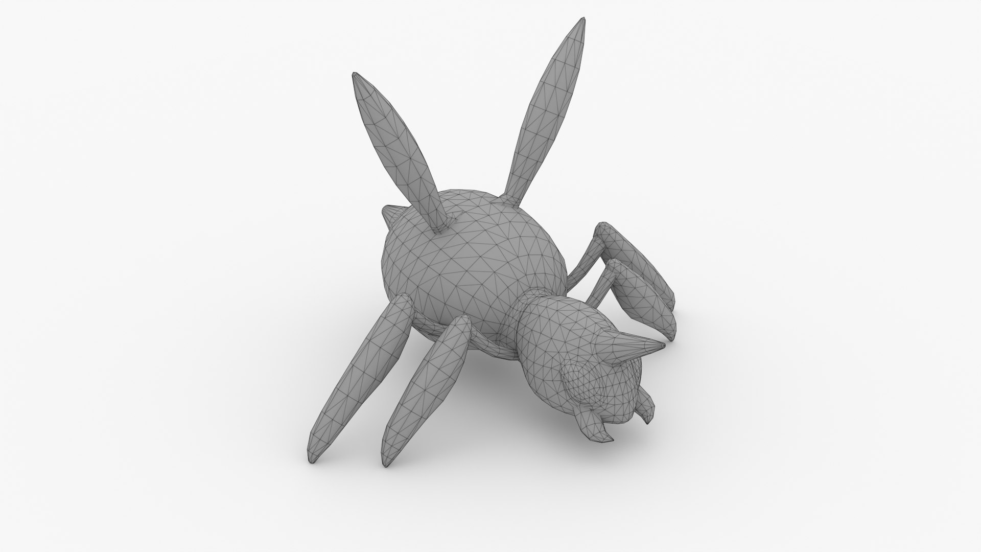3d Ariados Pokemon Turbosquid 2362897