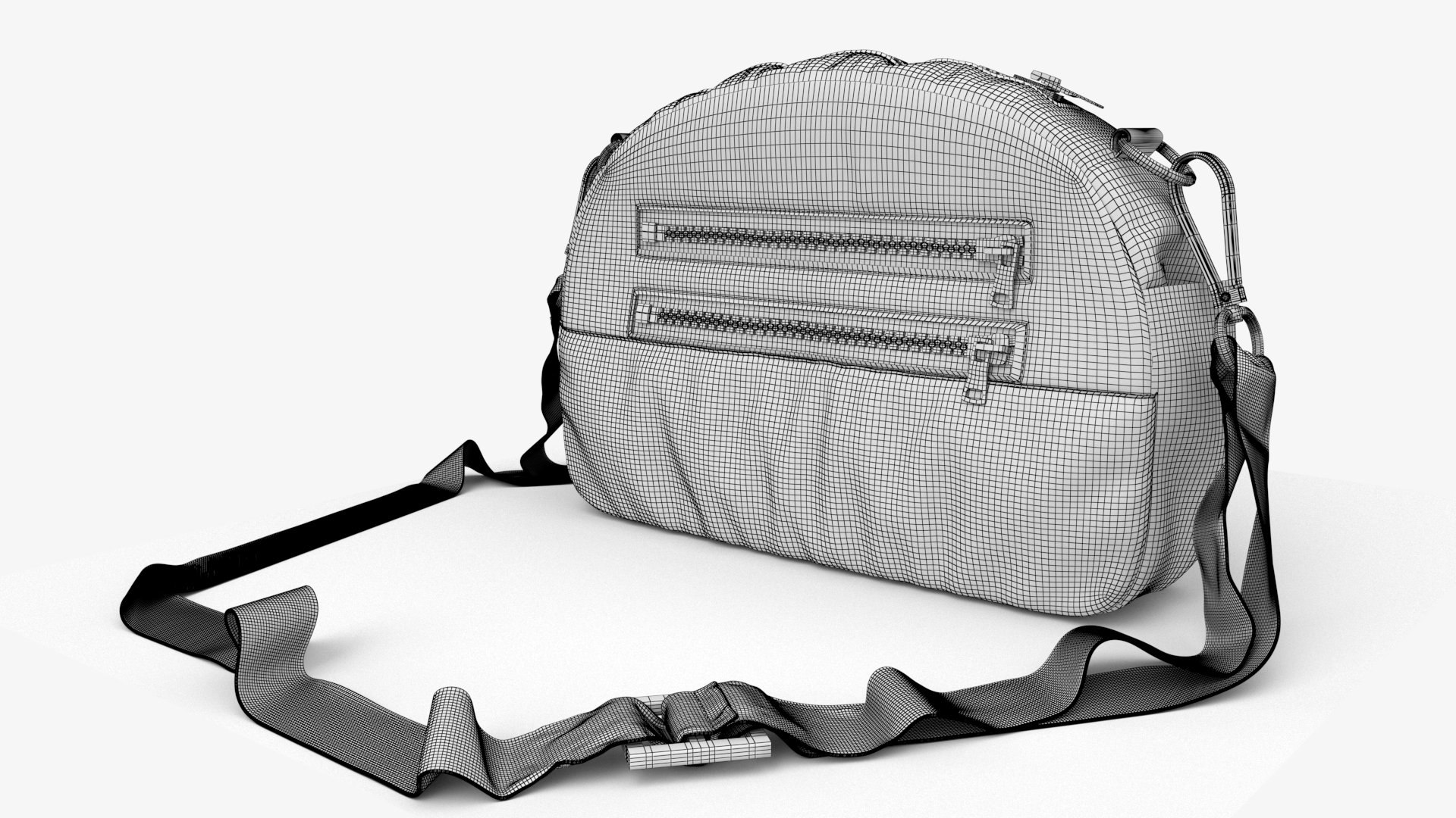 Crossbody Bag 3D Model - TurboSquid 2099052