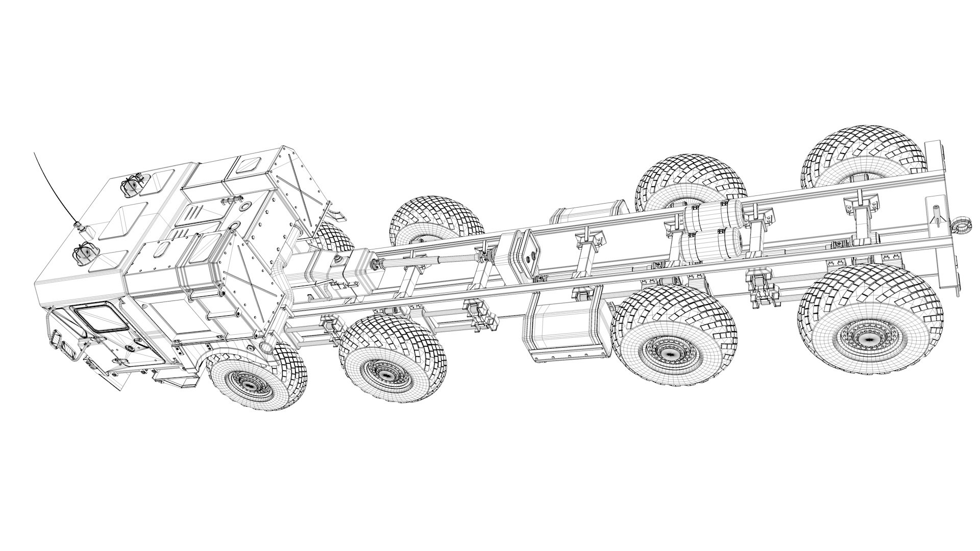 3D Model MZKT-7930 Astrolog Army 8x8 Transporter - TurboSquid 2051236