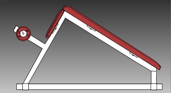 roman chair 3d model