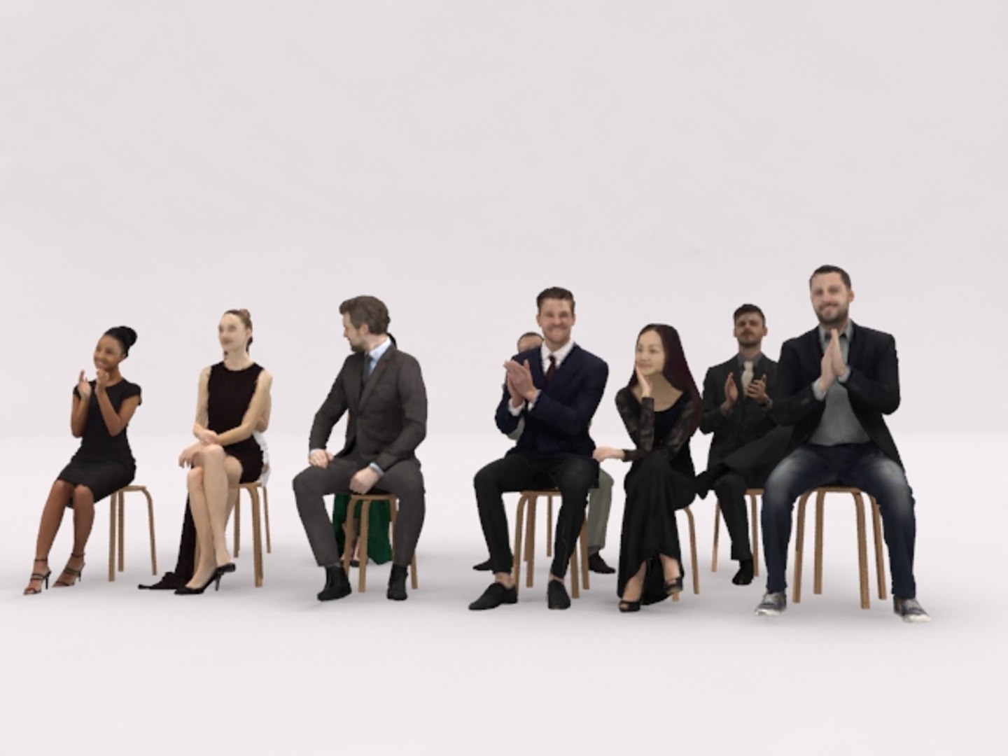 Scanned People Casual 3D Model - TurboSquid 1463465